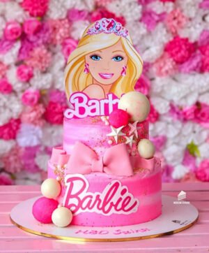 Pastel de Barbie